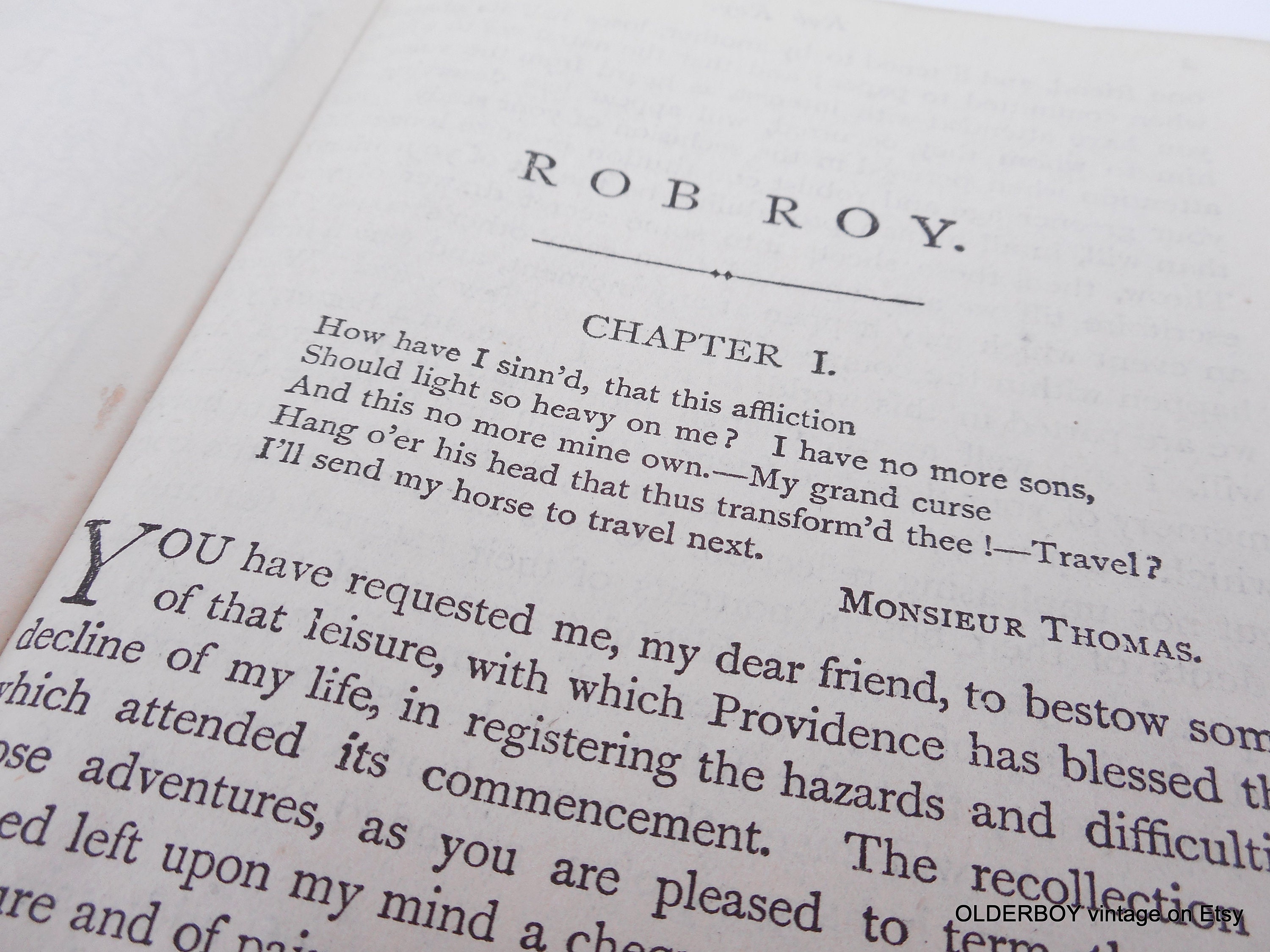 1920s ROB ROY by sir Walter Scott // Rob Roy Story collectible | Etsy