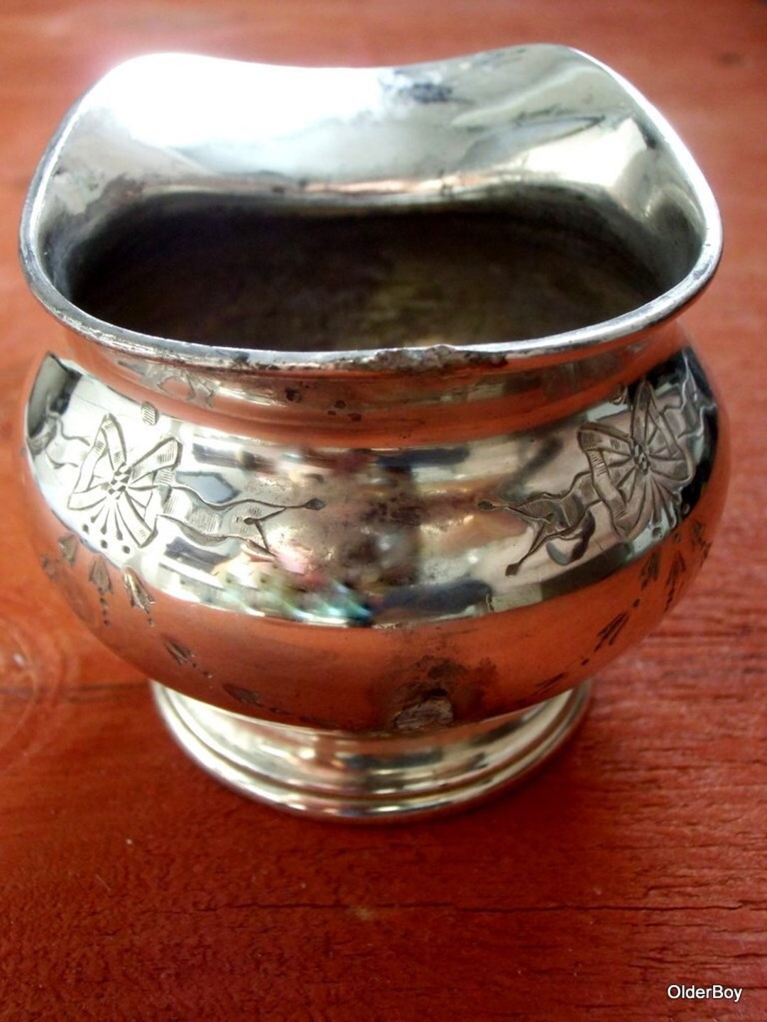Electroplated Bowl 1800s Sauceboat EPBM or Milk Jug Sugar Britannia ...