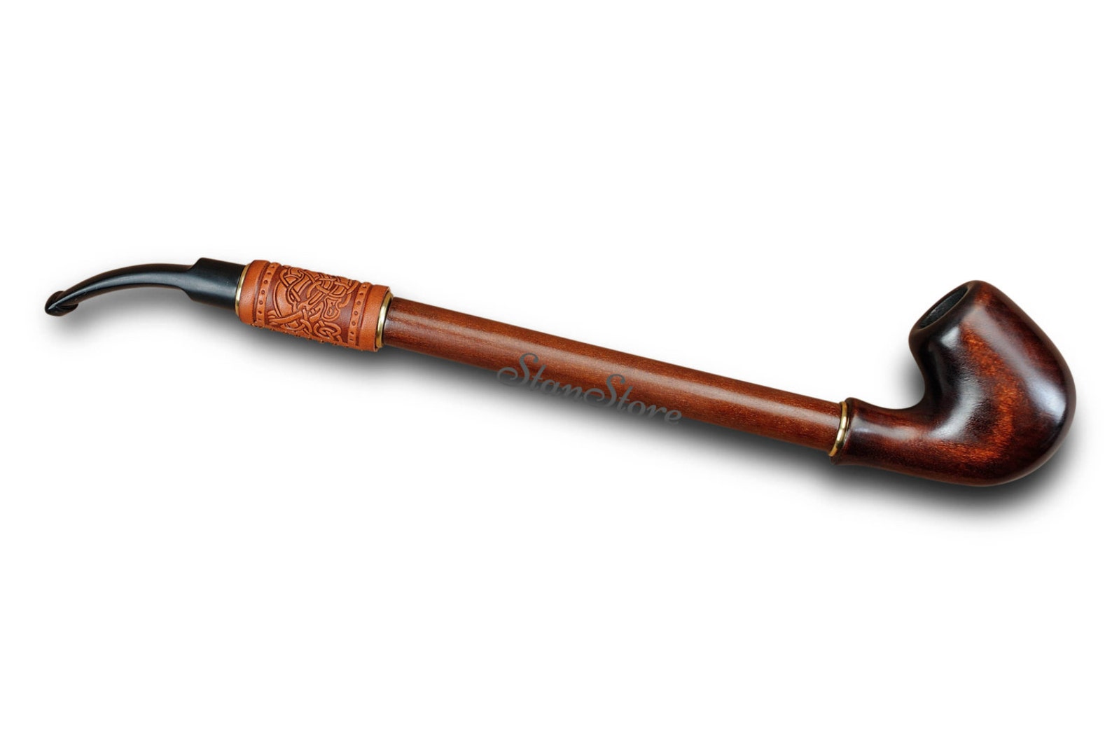 VIKINGS Smoking pipe for Tobacco pipe LONG Churchwarden | Etsy