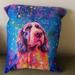 Springer Spaniel Cushion - Etsy UK