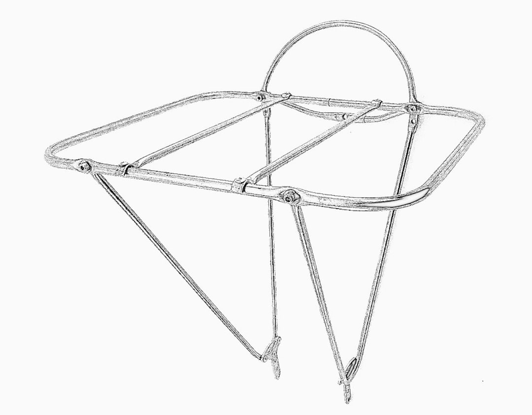 Stainless Steel Bicycle Front Porteur Rack - Etsy