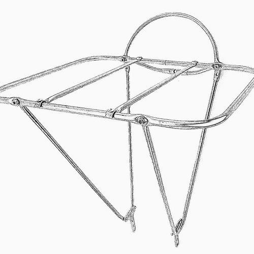 Stainless Steel Bicycle Front Porteur Rack - Etsy