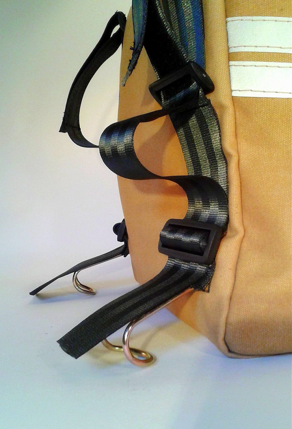 Waxed Canvas Porteur Bag Square - Etsy