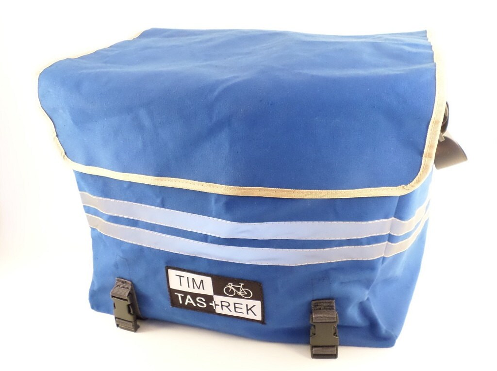 Waxed Canvas Bicycle Porteur Bag Large - Etsy