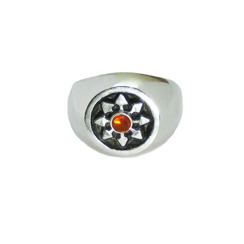 Sterling Silver Chaos Ring Type 2 - Etsy