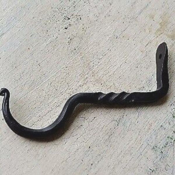Wrought Iron Hooks - Etsy