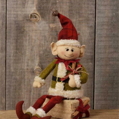 Primitive Christmas Elf - Etsy