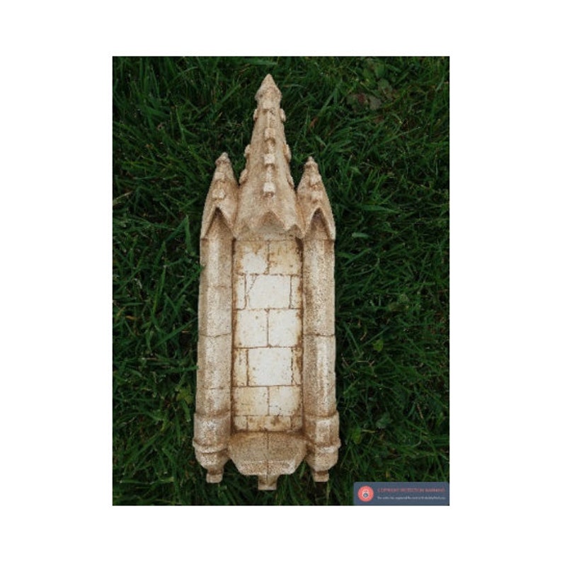 Castle Gothic Niche Sconce Garden - Etsy