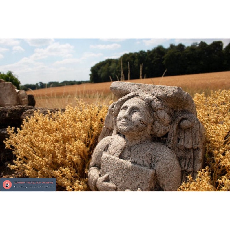Angel Corbel Gothic Garden Decoration - Etsy UK