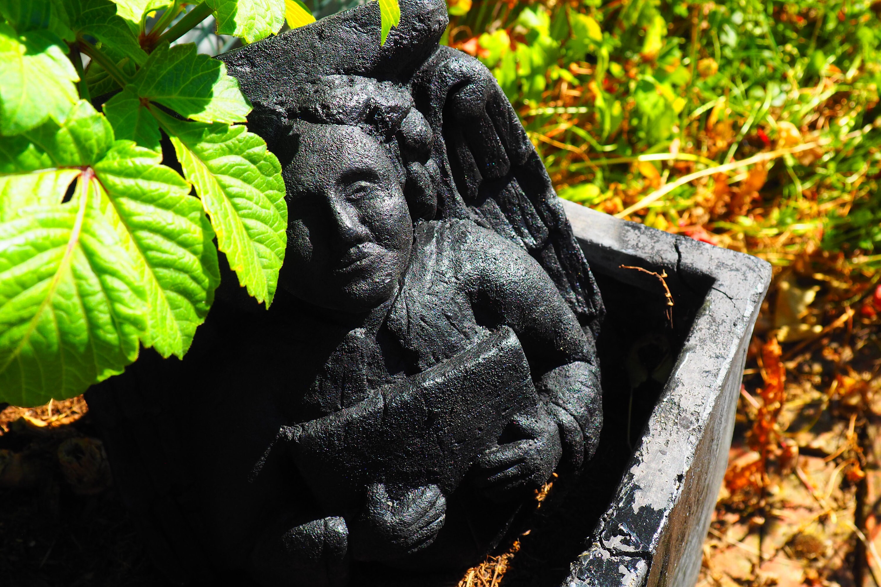 Angel Corbel Gothic Garden Decoration - Etsy UK
