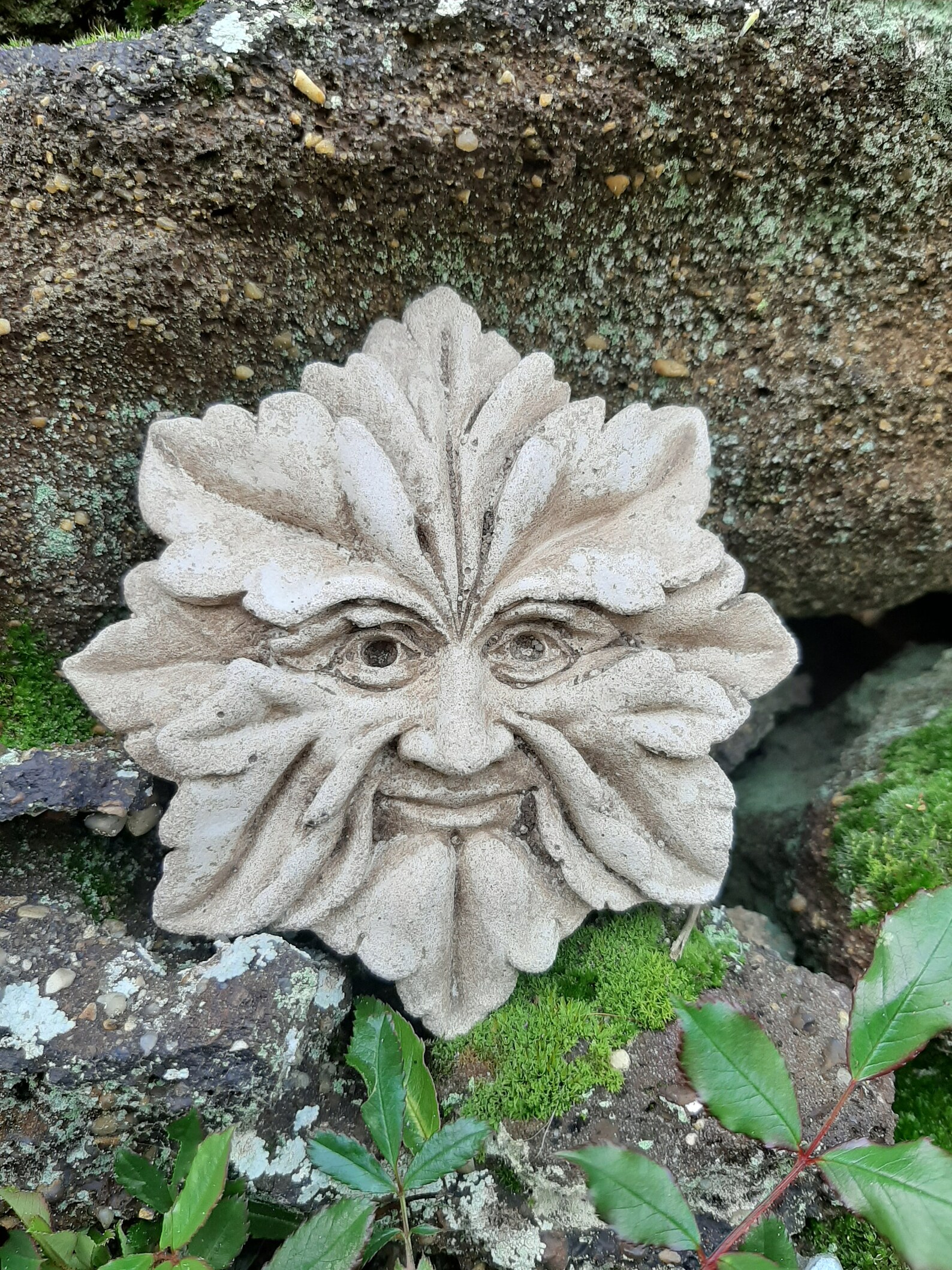 Small Green Man Wall Hanging | Etsy UK