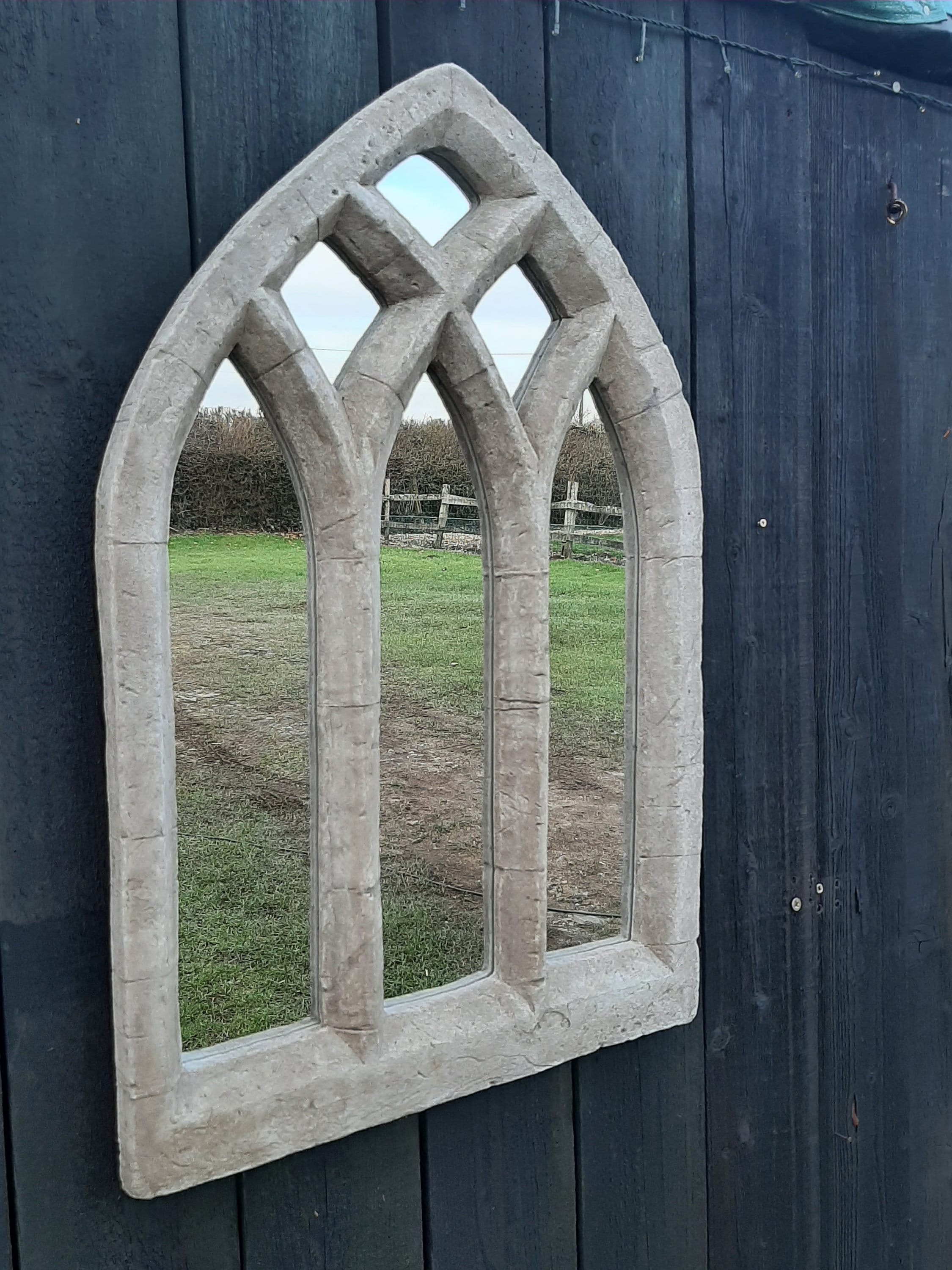 Set of Three Gothic Arch Church Mirrors - Etsy