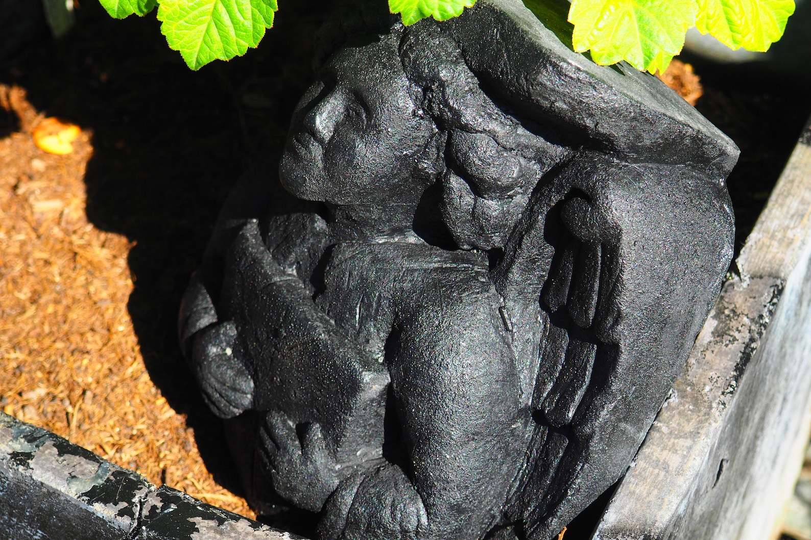 Angel Corbel Gothic Garden Decoration - Etsy UK