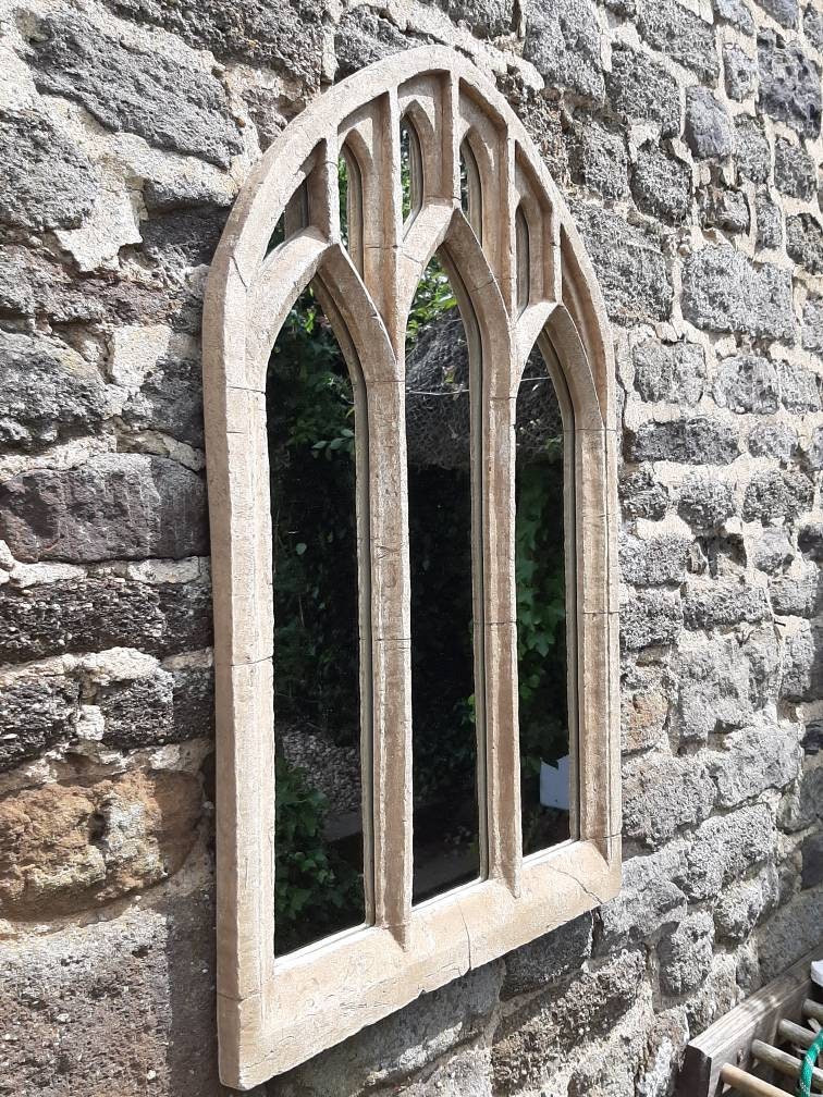 Large Gothic Garden Arch Mirror - Etsy UK