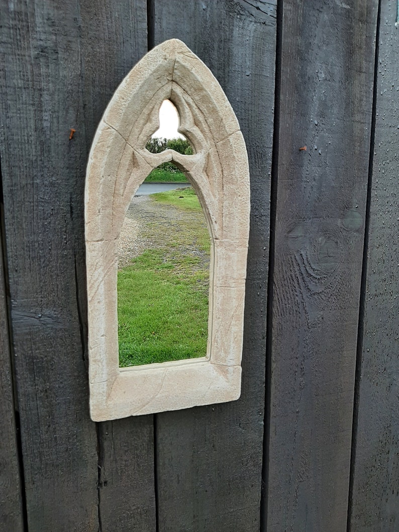 Truncated Gothic Arch Ornate Mirror - Etsy