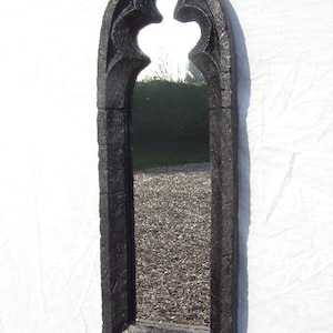 Beautiful Gothic Church Stone Lancet Mirror - Etsy UK