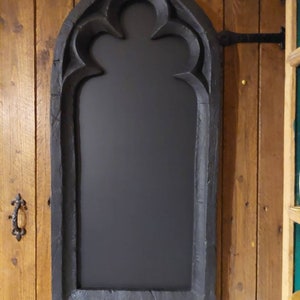 Gothic Trefoil Chalkboard Kitchen - Etsy