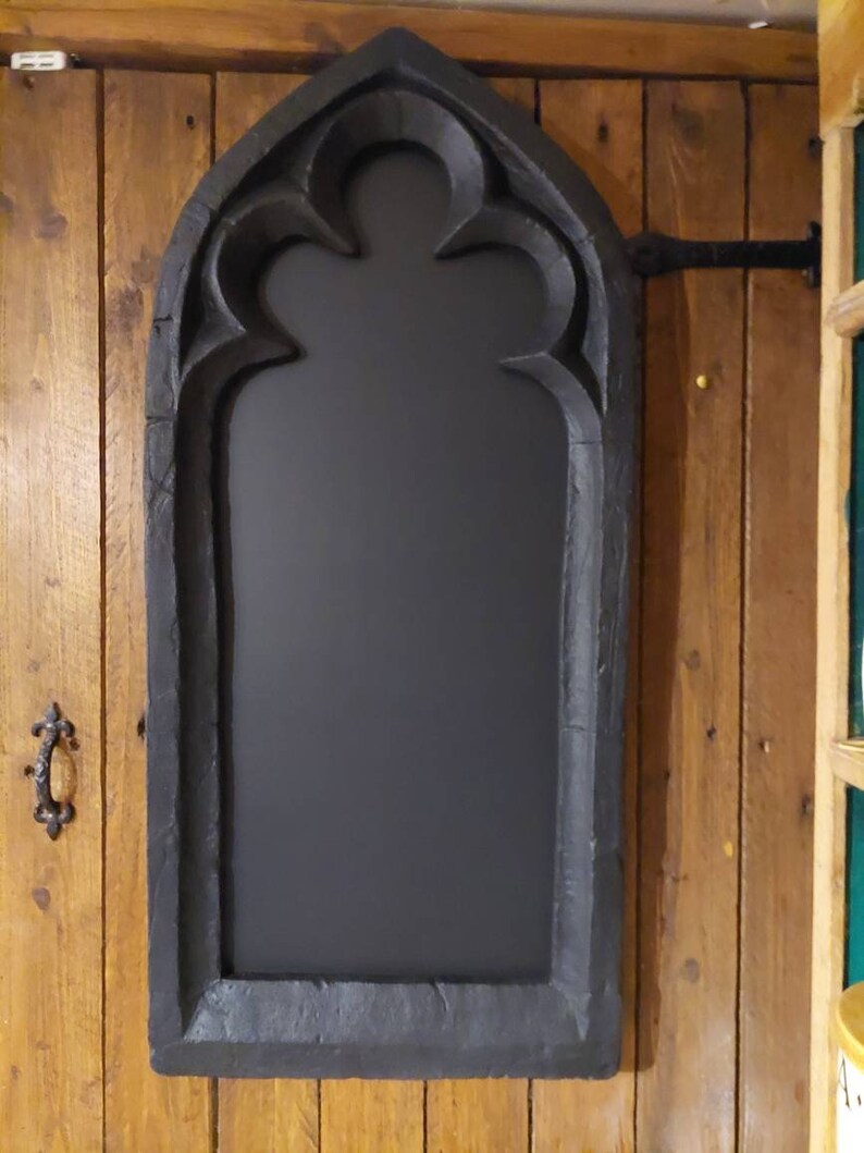 Gothic Trefoil Chalkboard Kitchen - Etsy