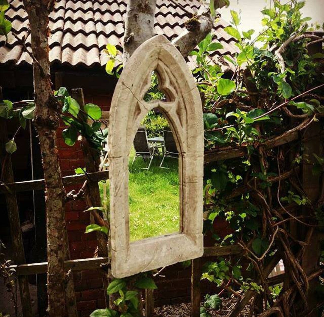 Truncated Gothic Arch Ornate Mirror - Etsy