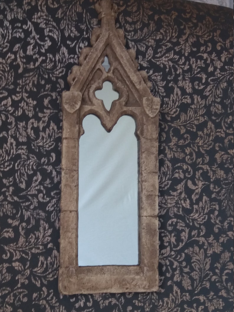 Fabuloso conjunto gótico de espejos rústicos hechos a mano | Etsy