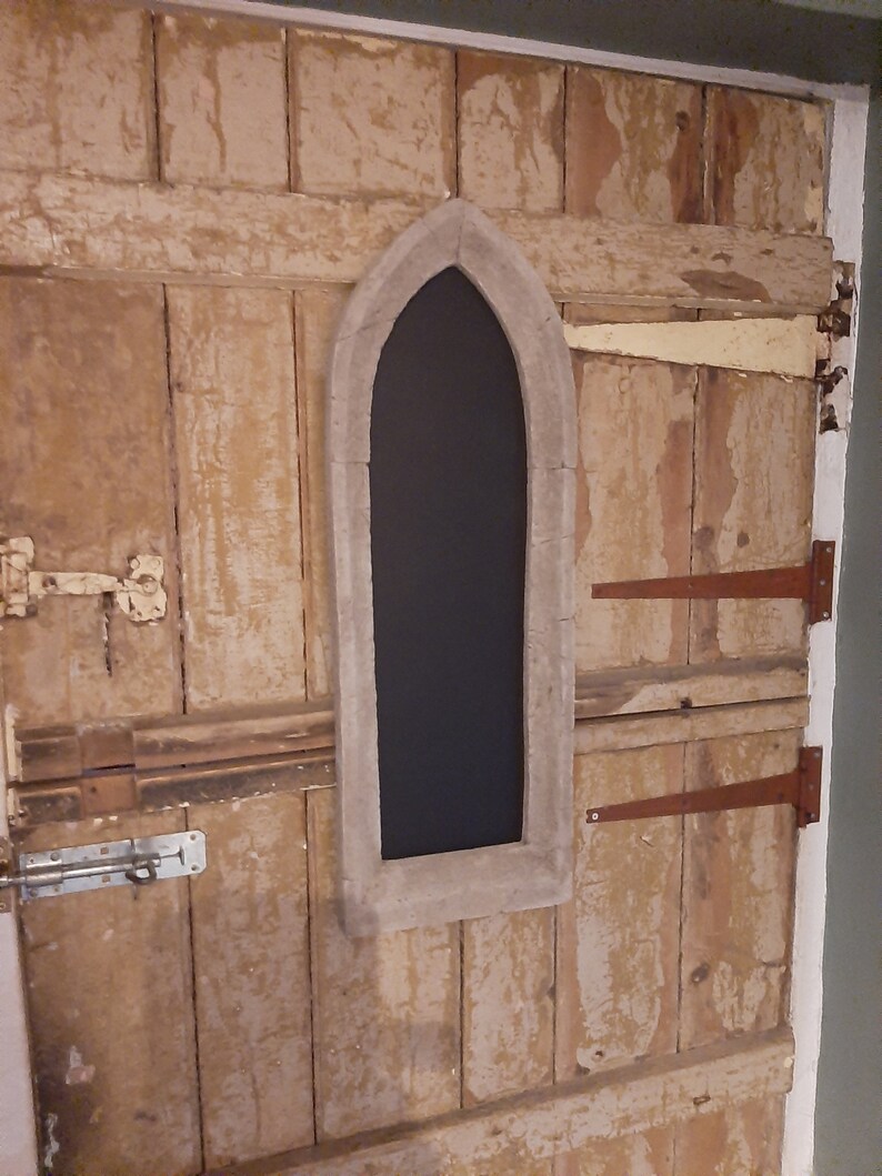 Gothic Rustic Lancet Chalkboard - Etsy UK