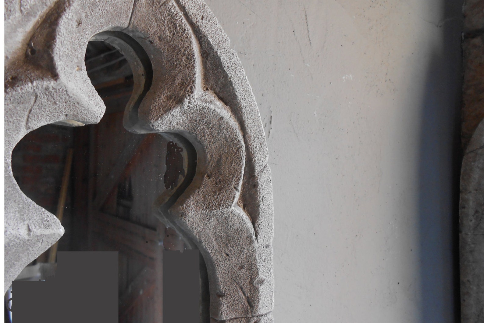 Beautiful Gothic Church Stone Lancet Mirror - Etsy