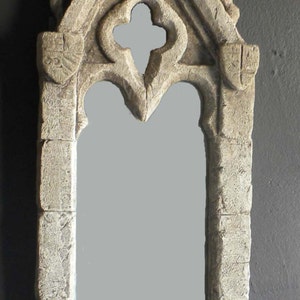 Pretty Ornate Stone Gothic Mirror - Etsy