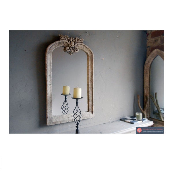 Rustic Mirror - Etsy