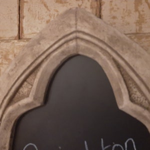 Large Stone Gothic Chalkboard - Etsy UK