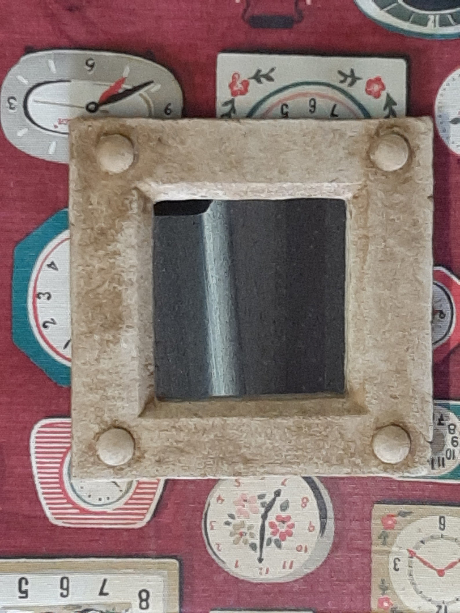 Small Medieval Gothic Stud Mirror - Etsy UK