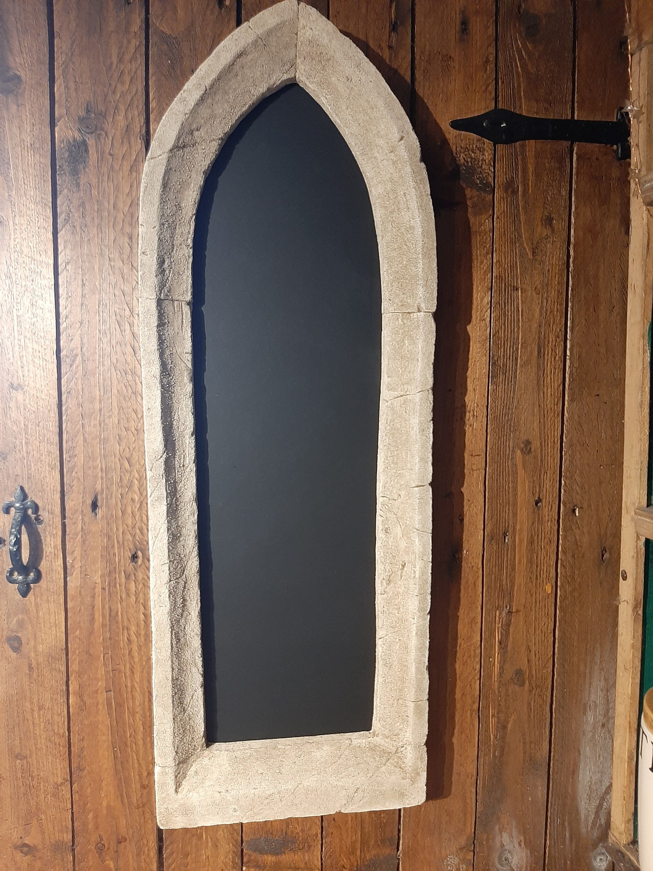 Gothic Rustic Lancet Chalkboard - Etsy UK