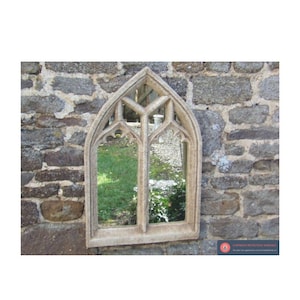 Beautiful Stone Arch Garden Gothic Mirror - Etsy
