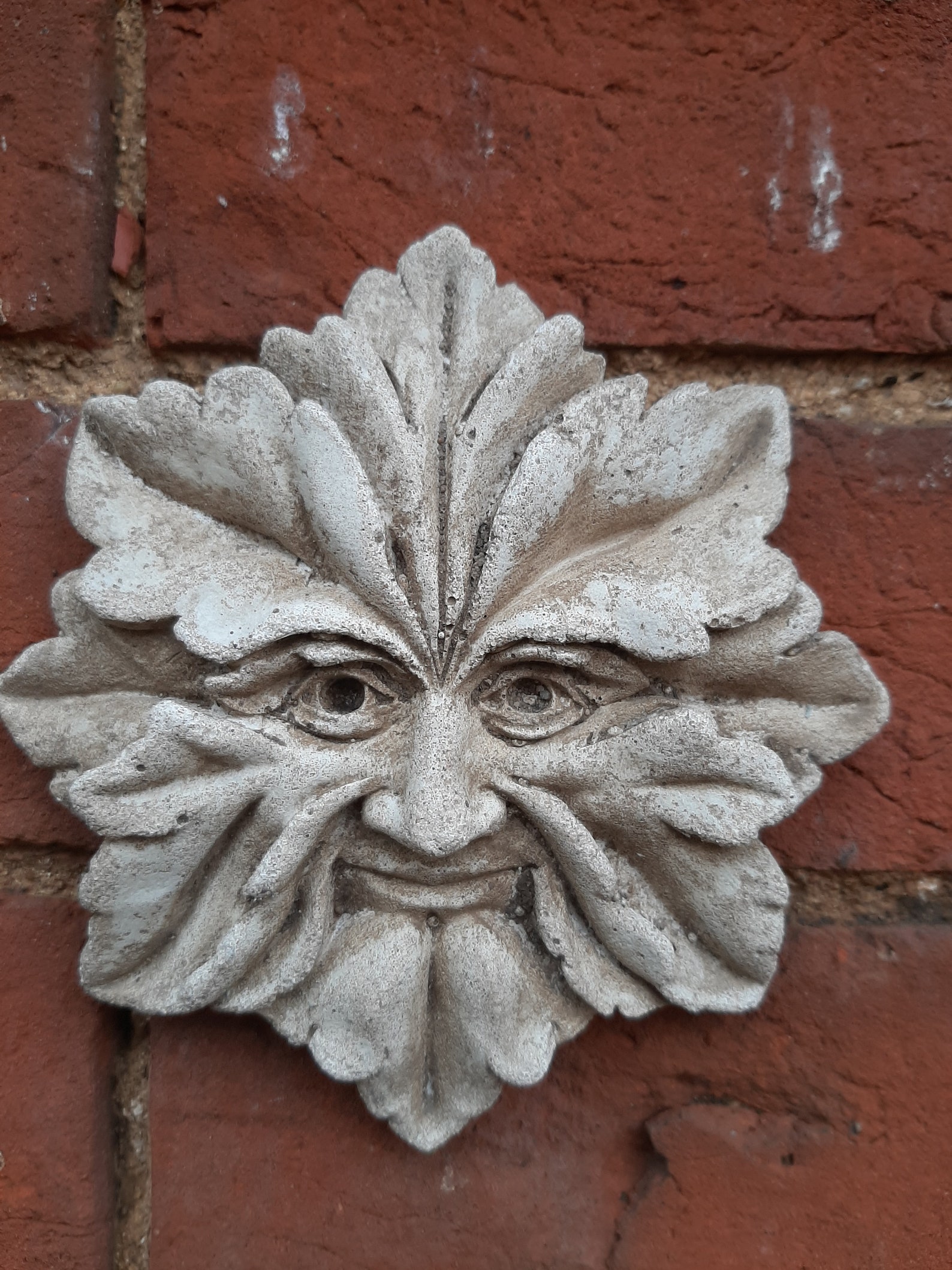 Small Green Man Wall Hanging | Etsy UK