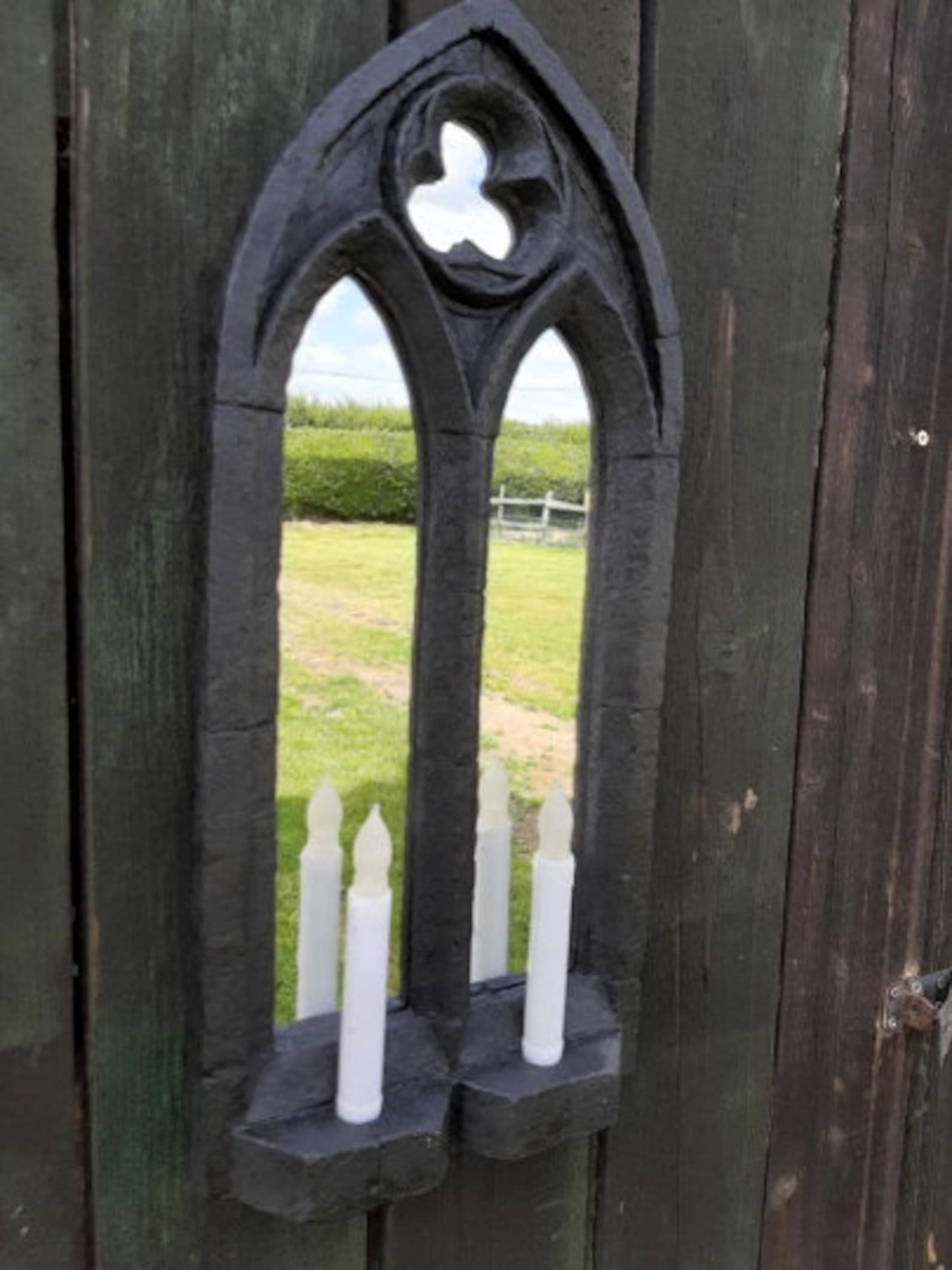 Stunning Set of Three Gothic Mirrors - Etsy