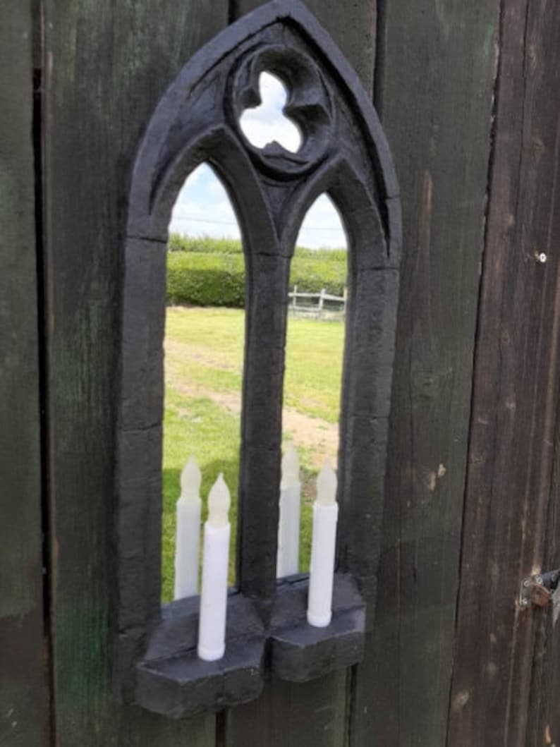 Stunning Set of Three Gothic Mirrors - Etsy