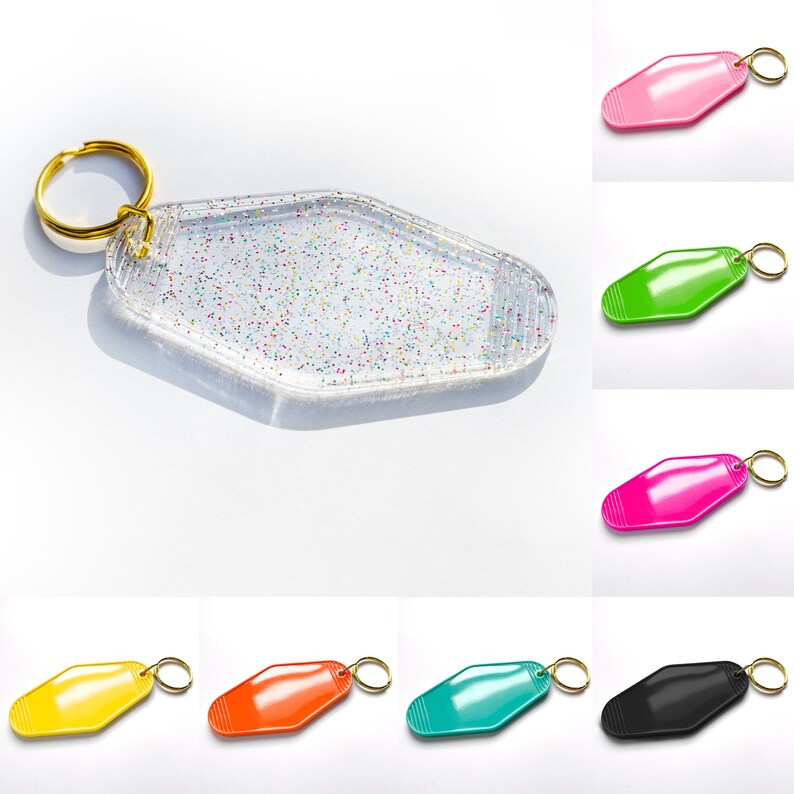 Personalized Motel Keychain - Fun Gift for Friends, Bridesmaids ...