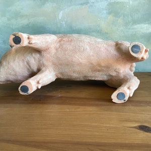 Décorative Pig. Large Vintage French Pig. Publicity Ornament. - Etsy