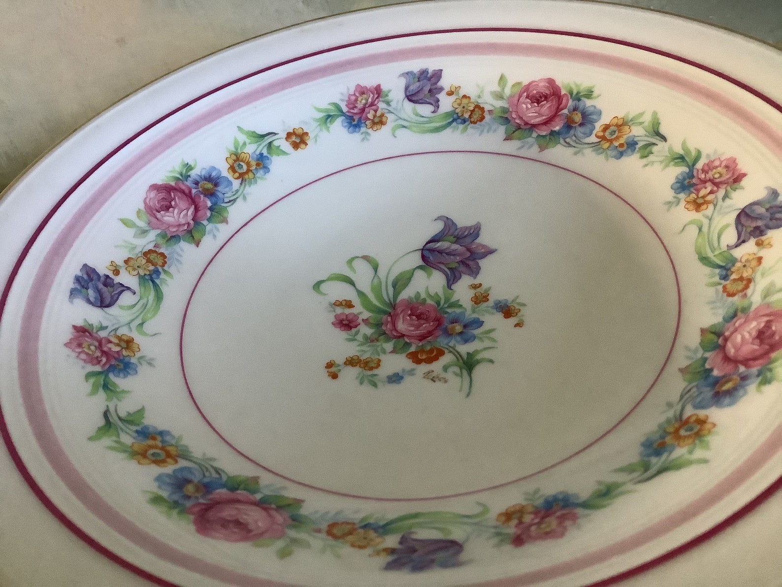 Vintage Fruit Stand. Limoges Porcelain Fruit Stand. White - Etsy