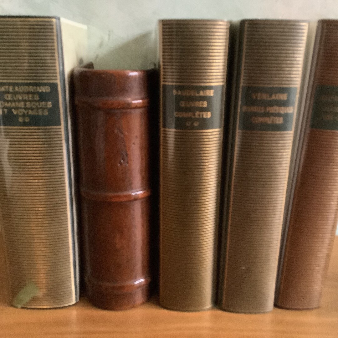 Vintage French Secret Wooden Box in the Shape of a Book. Cleverly ...