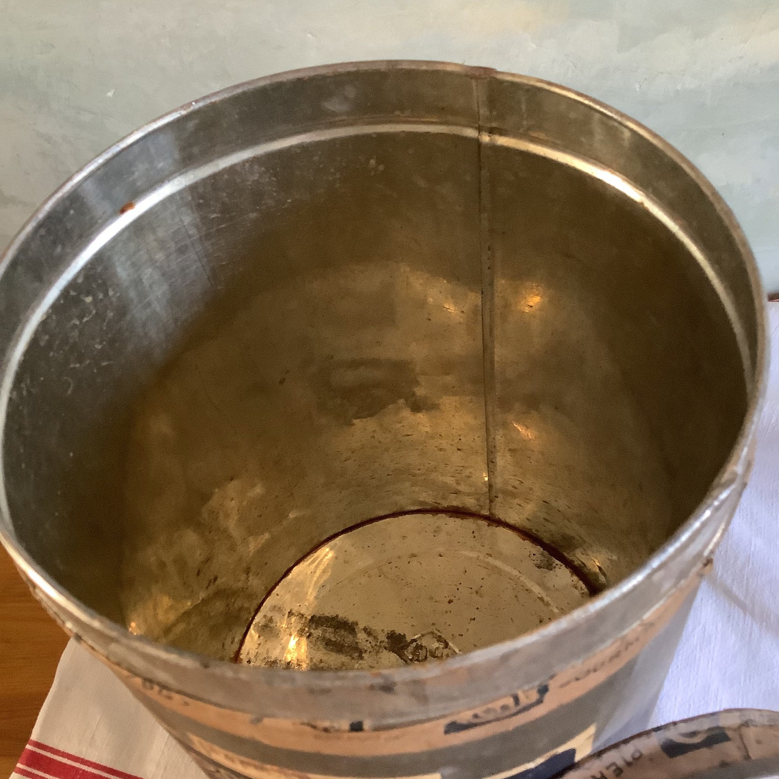 V. Large Antique French Tin. Shop Counter Sweet Tin. Pierrot - Etsy