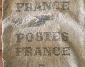 French La Poste Sack Large Postal Bag Cotton Hemp - Etsy