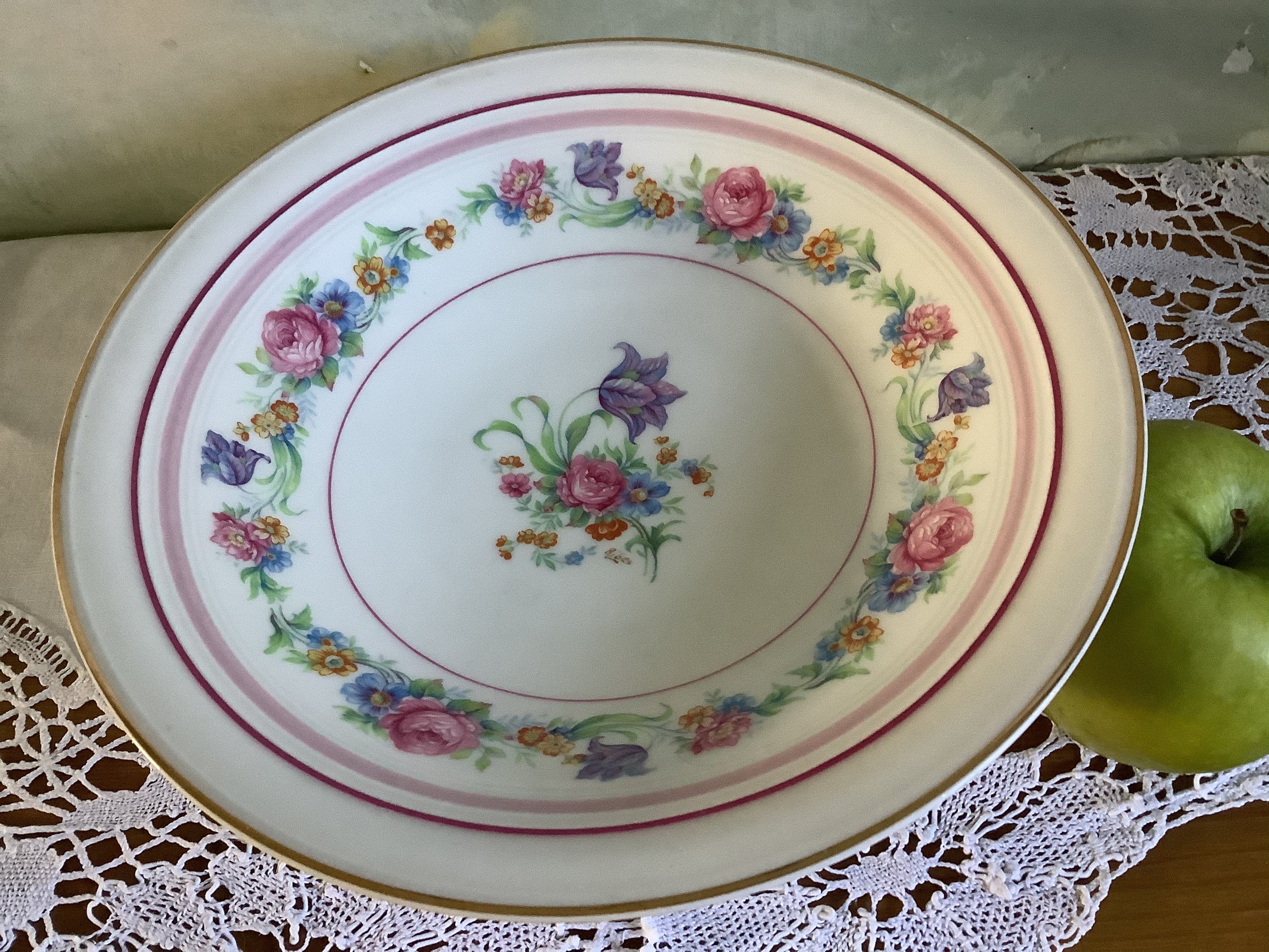 Vintage Fruit Stand. Limoges Porcelain Fruit Stand. White | Etsy