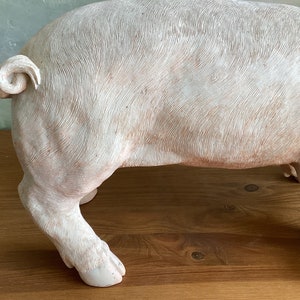 Décorative Pig. Large Vintage French Pig. Publicity Ornament. - Etsy