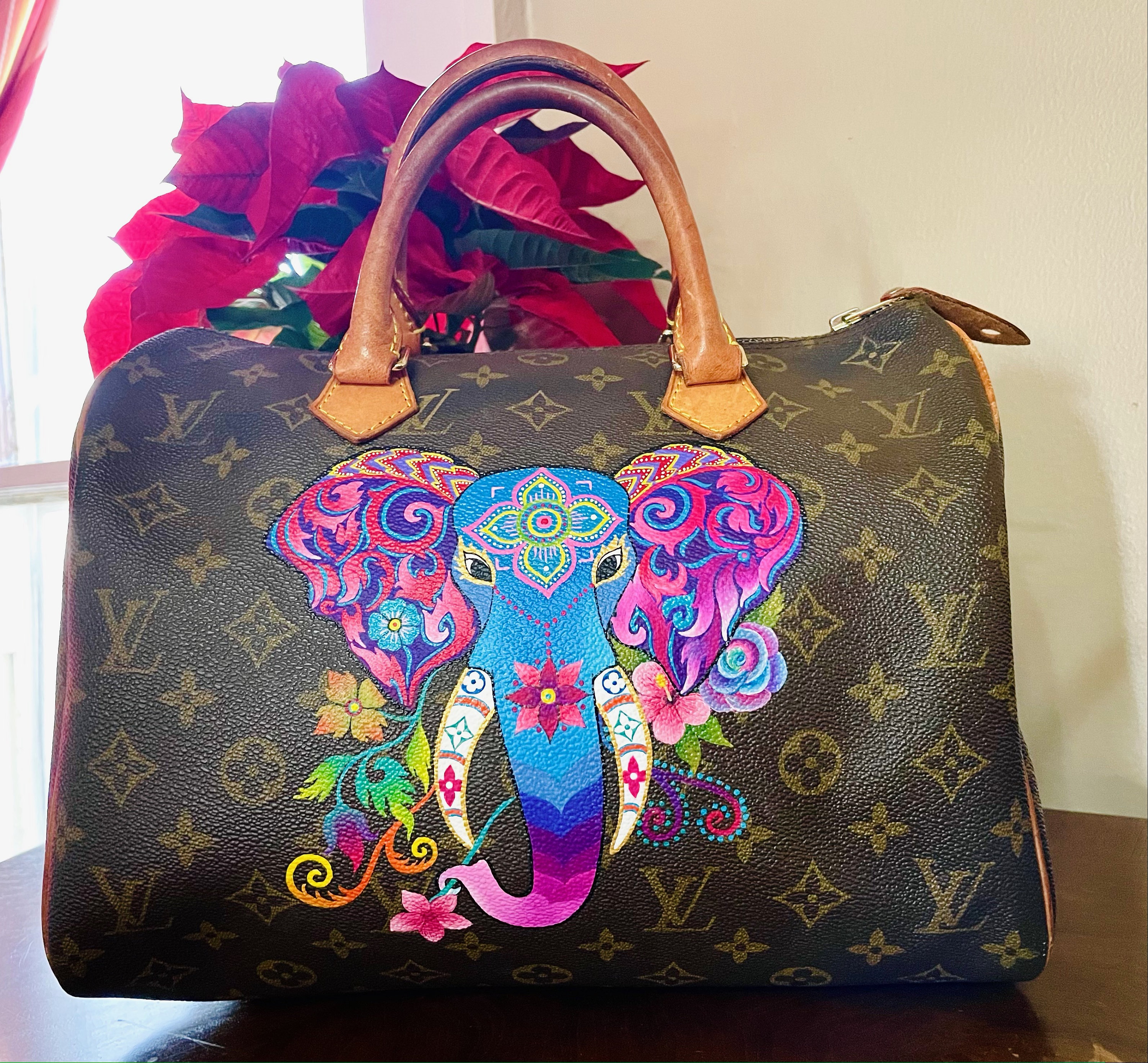 Custom Art Hand Painted...customer Provide the Bag!!! Price Vary! - Etsy