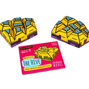 The Hive in Worcester: Cut-out & Glue Paper Model Kit | Stocking Filler ...