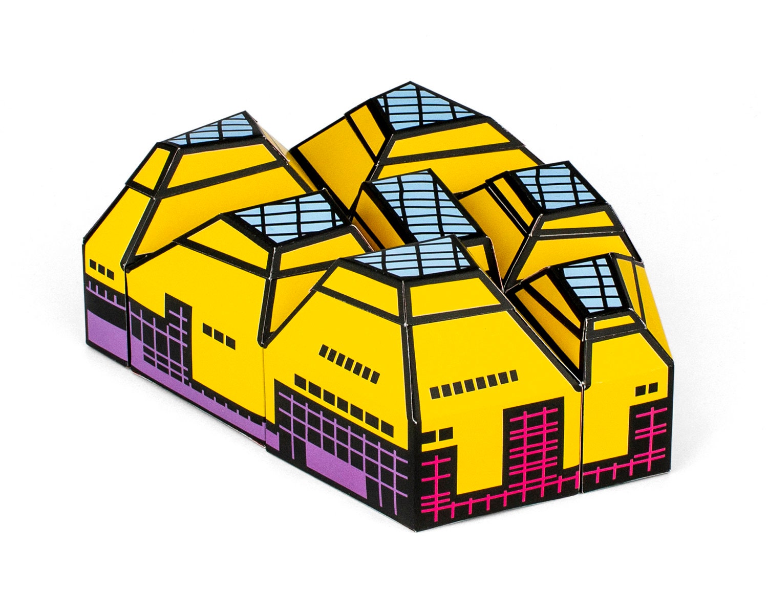 The Hive in Worcester: Cut-out & Glue Paper Model Kit | Stocking Filler ...