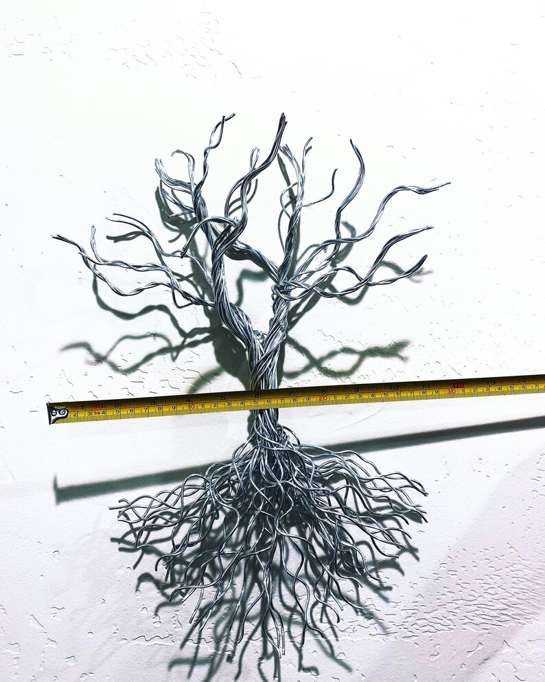 Wire Tree Sculpture Wall Home Decor Unique Handmade Gift - Etsy