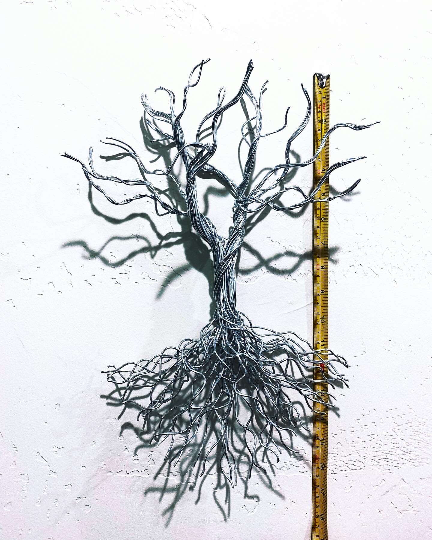 Wire Tree Sculpture Wall Home Decor Unique Handmade Gift - Etsy