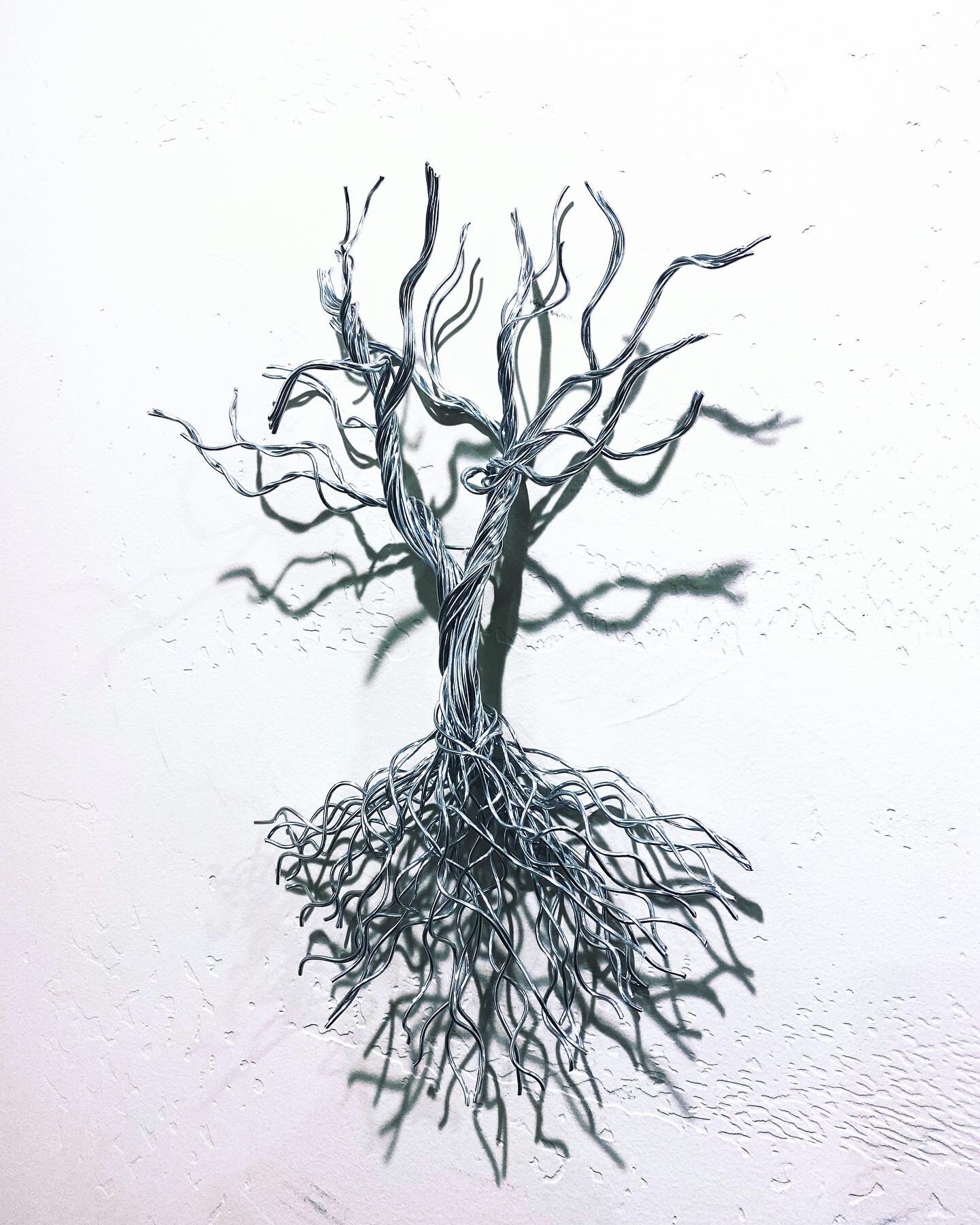 Wire Tree Sculpture Wall Home Decor Unique Handmade Gift - Etsy