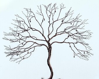 Pine Tree Wire Art - Etsy